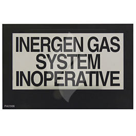 INERGEN GAS SYSTEM INOPERATIVE AVI MK2 - Fire Systems Products wholesale