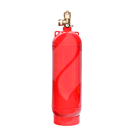 Kidde FM-200 200Lb (90Kg, 81 Ltr) round style Fire Suppression Cylinder ...